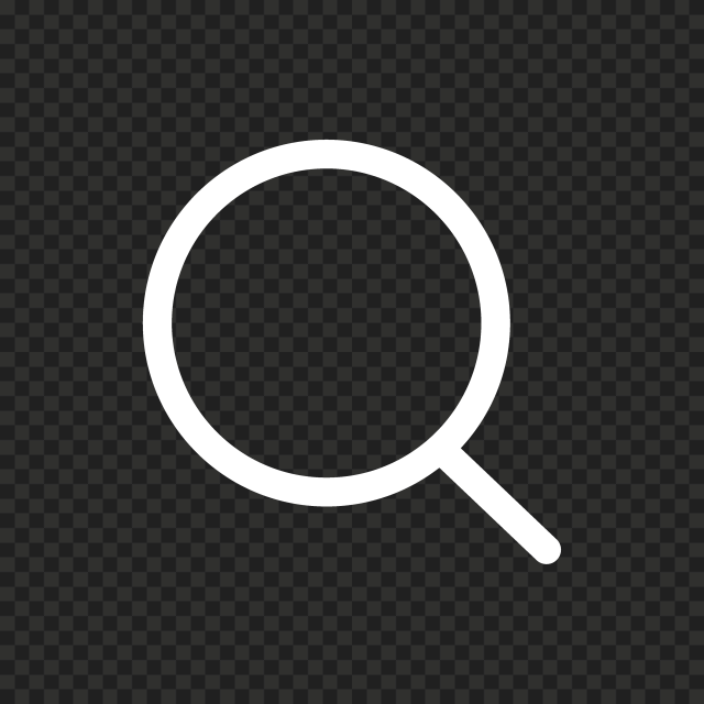 Gray Search Icon Button Transparent PNG | Citypng