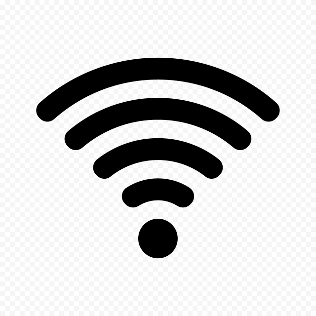 White Wireless Wifi Internet Connection Signal Icon PNG IMG | Citypng