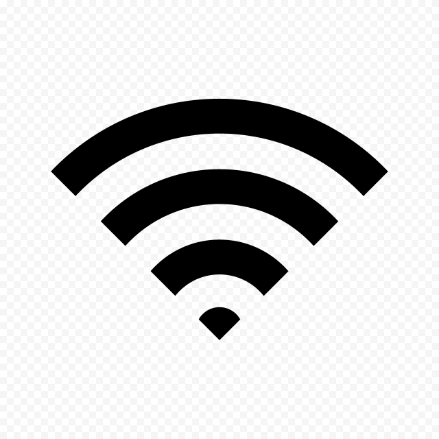 White Wireless Wifi Internet Connection Signal Icon PNG IMG | Citypng
