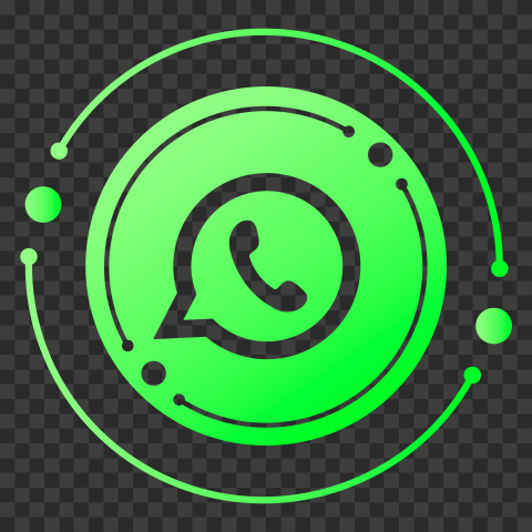 HD Vector Round Circular Whatsapp Wa Icon PNG | Citypng