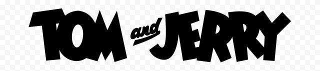 Tom And Jerry Cartoons Text Logo PNG | Citypng
