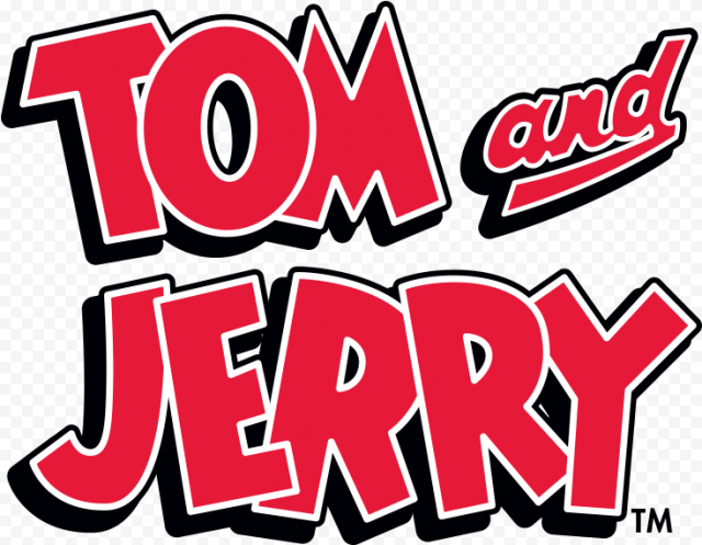 Tom And Jerry Logo Text With Characters PNG | Citypng