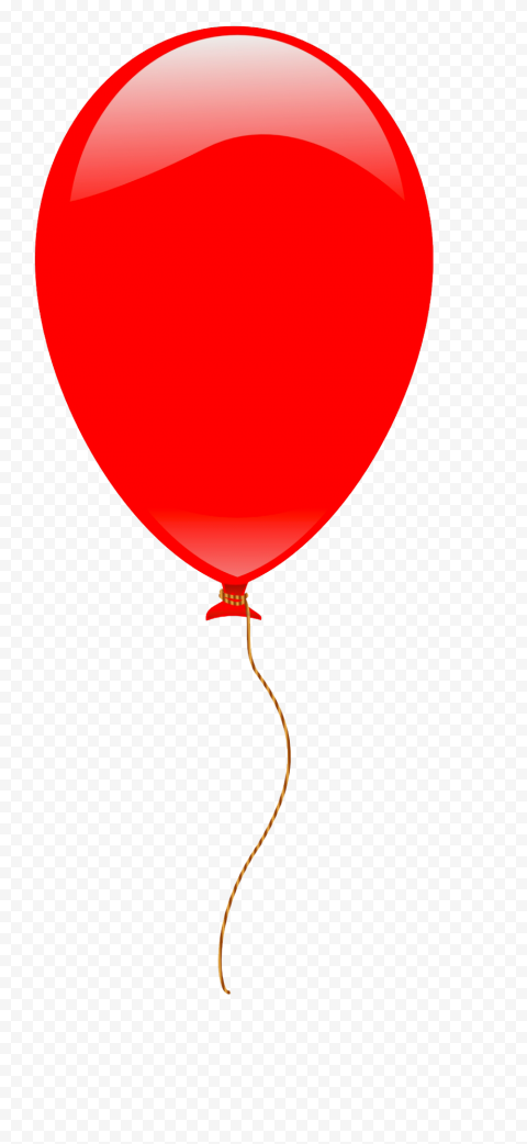 HD Red Balloon Illustration PNG | Citypng