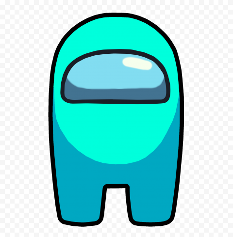 HD White Among Us Crewmate Front View Crying PNG | Citypng