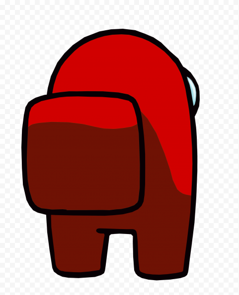 Red Among Us Character PNG | Citypng