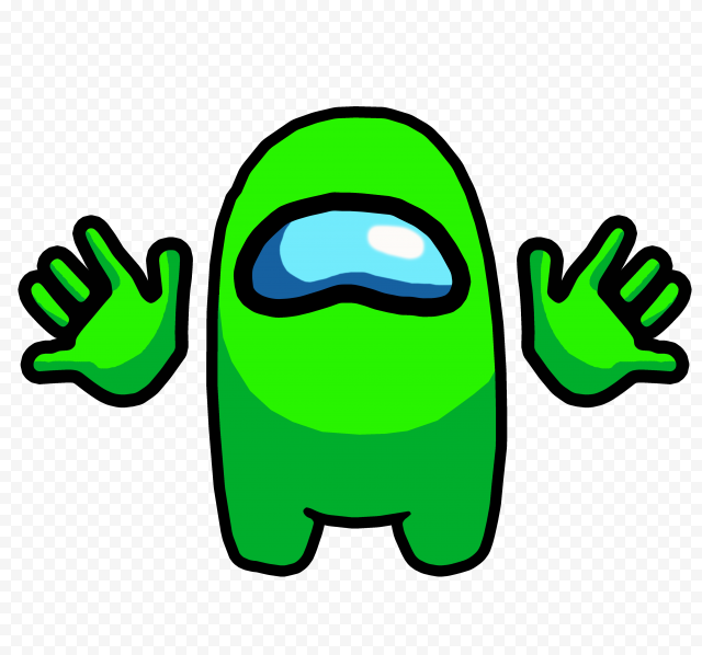 HD Brown Among Us Character Crewmate Face Front View PNG | Citypng