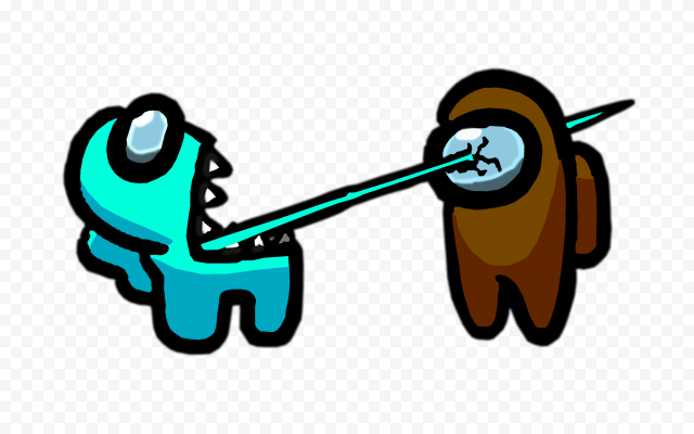 HD Among Us Crewmate Red Character Kill Purple PNG | Citypng