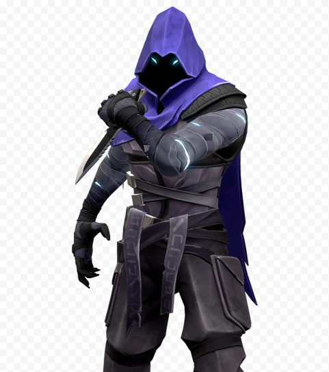 HD Valorant Omen Character Side View PNG | Citypng