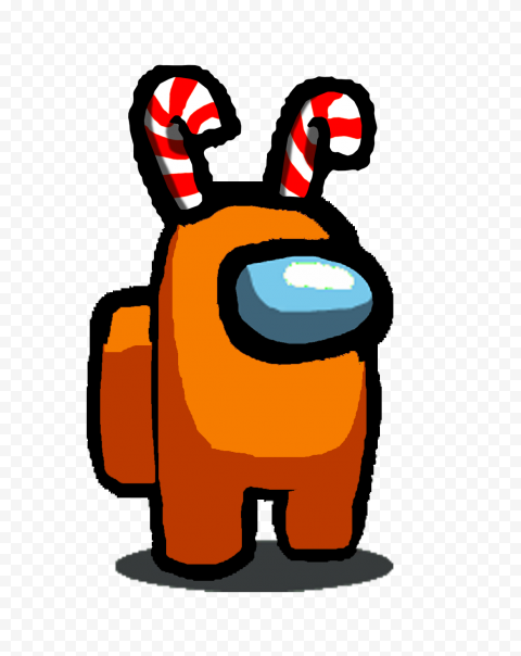 Orange Among Us Character PNG | Citypng