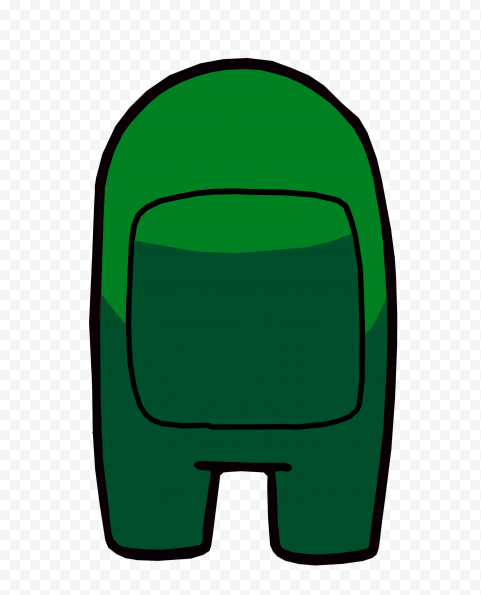 HD Among Us Orange Character Back View PNG | Citypng