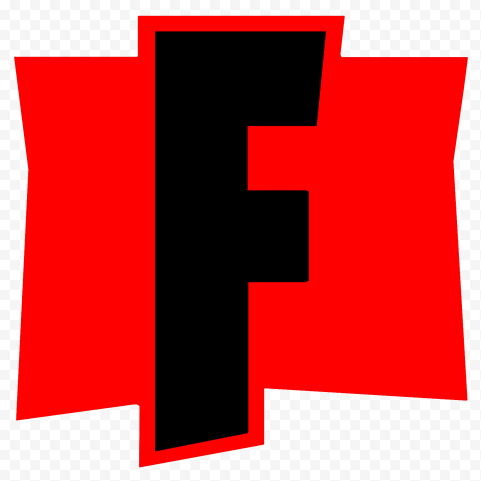 HD Blue Fortnite Logo Silhouette PNG | Citypng