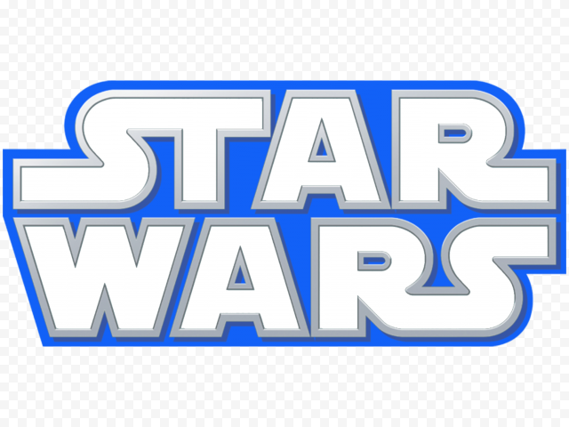 HD Yellow Outline Star Wars Logo PNG | Citypng