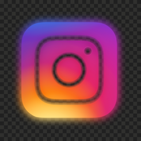 HD Outline Gold Aesthetic Instagram IG Logo Icon PNG | Citypng