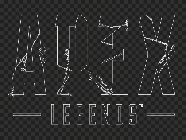 HD White & Black Apex Legends Logo PNG | Citypng