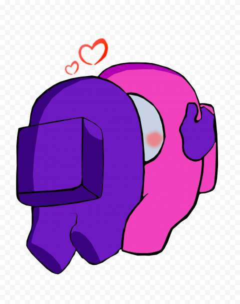 Purple Among Us Character PNG | Citypng