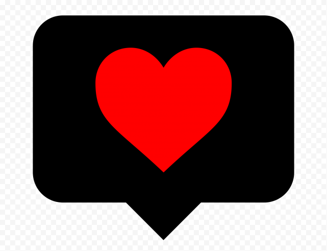 HD Old Instagram Like Notification Heart Icon PNG | Citypng