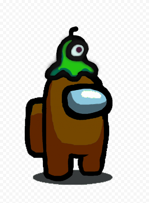 Brown Among Us Character PNG | Citypng