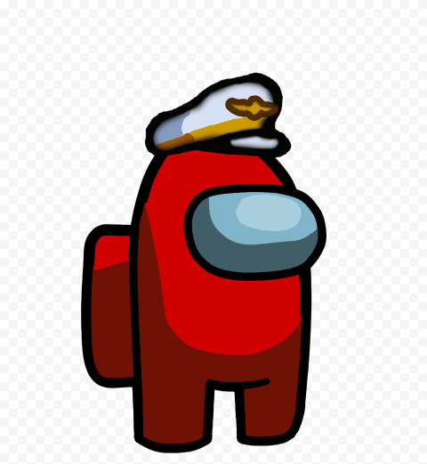 Red Among Us Character PNG | Citypng