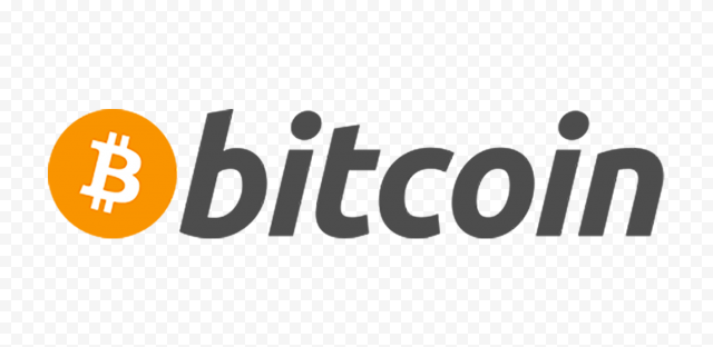 HD Silver Brushed BTC Bitcoin Text Logo PNG | Citypng