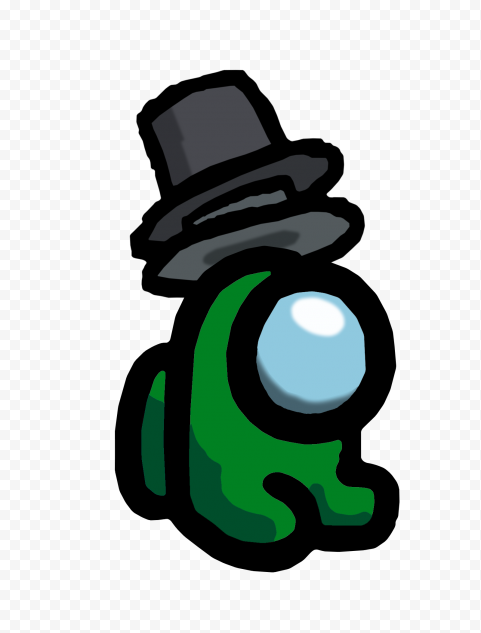 among us green mini crewmate cutout PNG & clipart images | CITYPNG