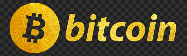 HD Bitcoin BTC Text Logo PNG | Citypng