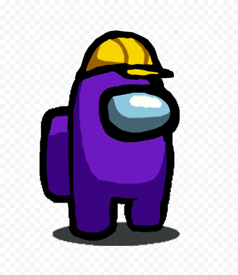 HD Green Among Us Mini Crewmate Hard Construction Hat PNG | Citypng