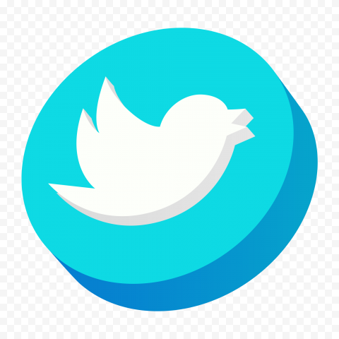 HD 3D Twitter Square Button Logo Icon PNG | Citypng