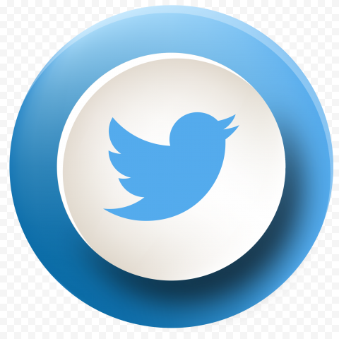 HD Circle Round Twitter Icon PNG | Citypng