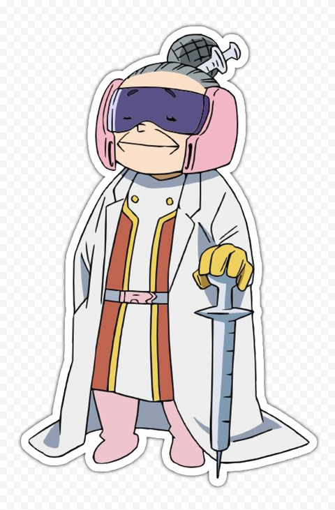 HD My Hero Academia Thirteen Face Stickers PNG | Citypng